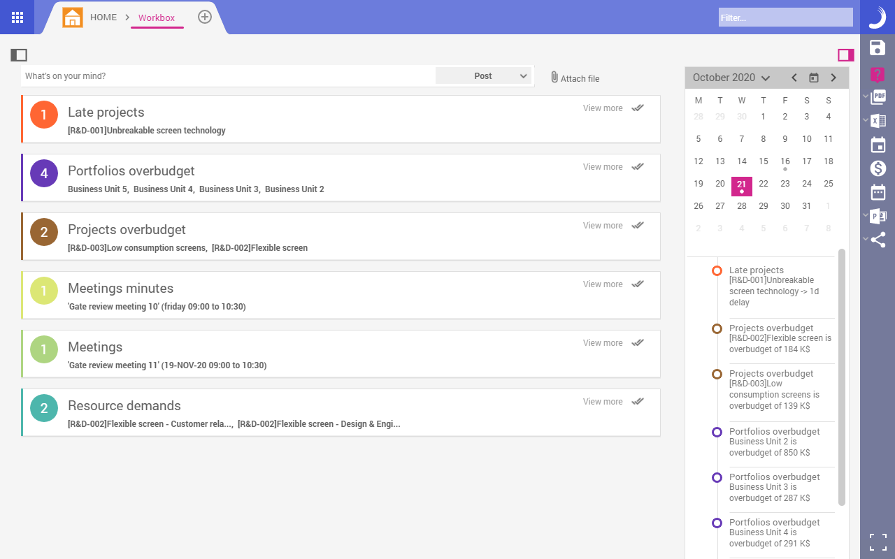 Strategy, Financial Planning & Business Asset Management Tools