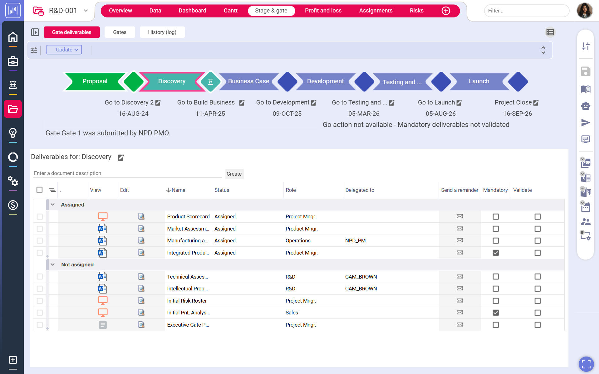 MedTech Project & Portfolio Management Software