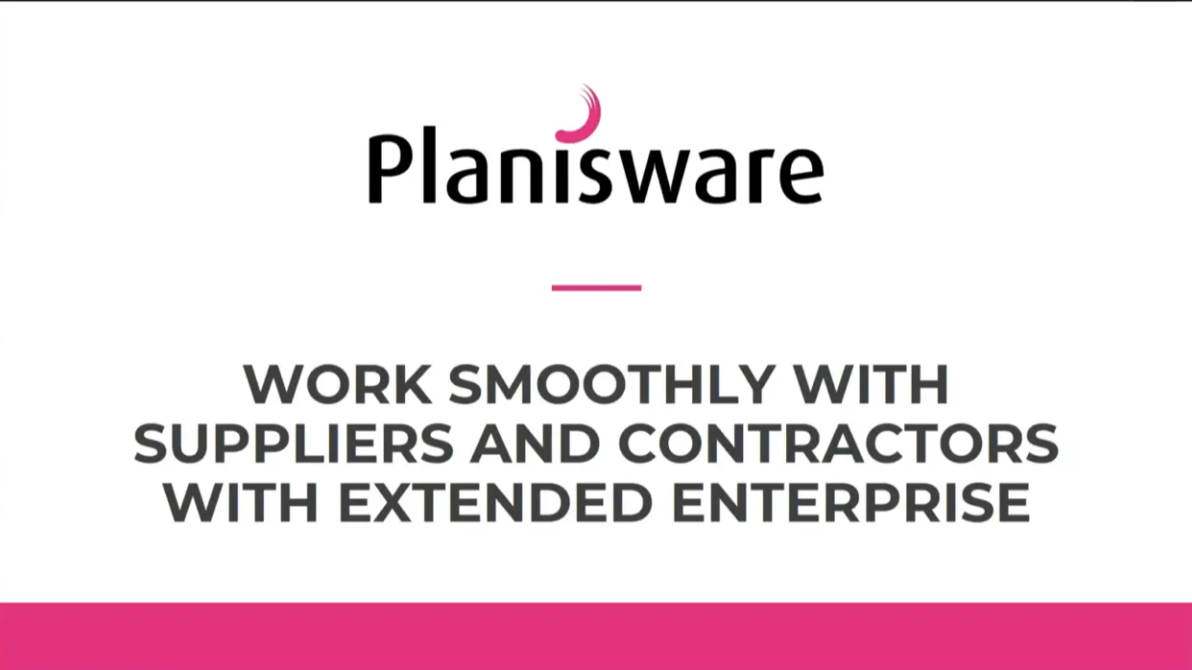 Work smoothly with suppliers and contractors with Extended Enterprise ...