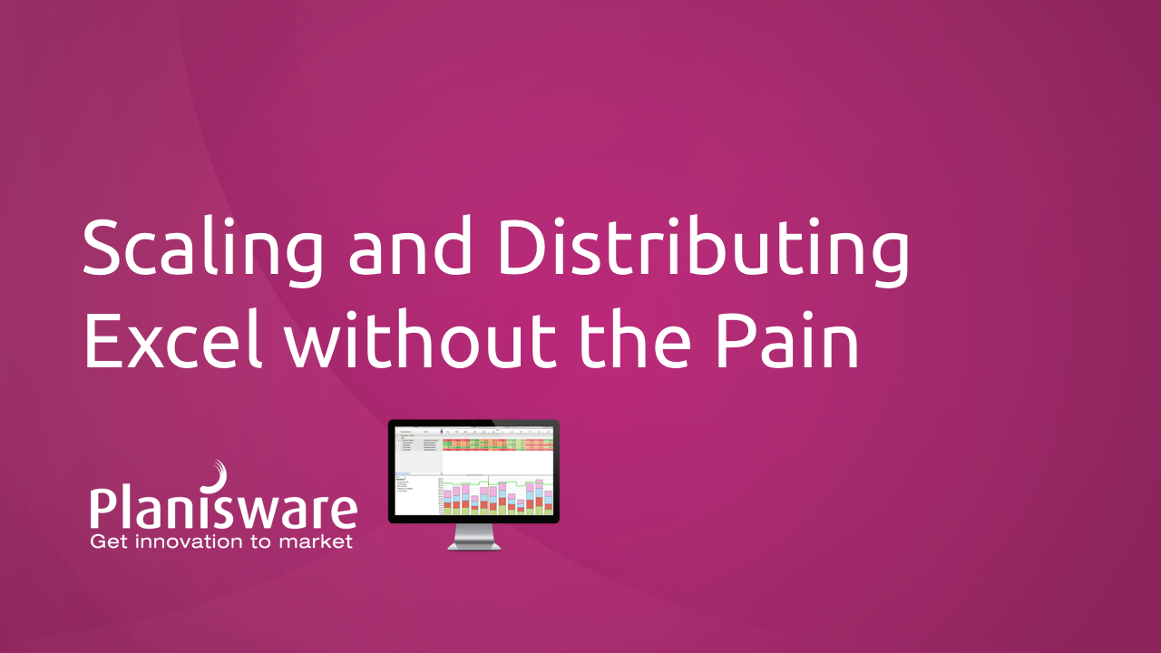 Planisware Enterprise Demo: Scaling and Distributing Excel with ...