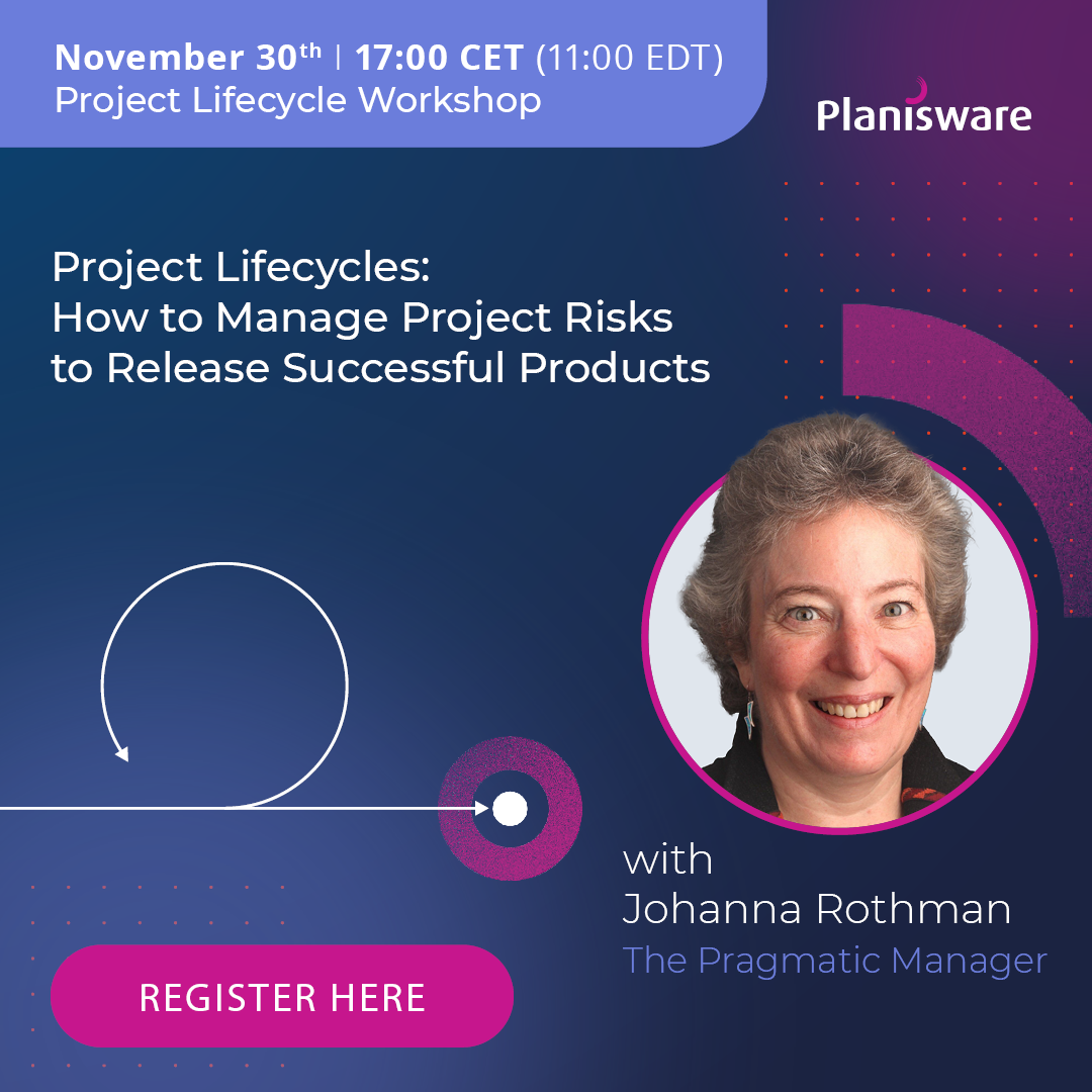Project Lifecycle Workshop: How to Manage Project Risks to Release ...